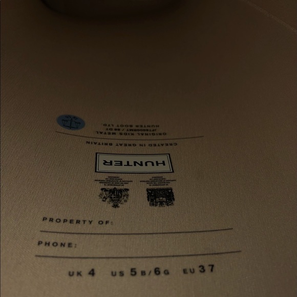 Hunter | Shoes | Hunter Metallic New Rainboots | Poshmark